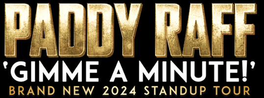 Paddy Raff Comedy 2024 Tour