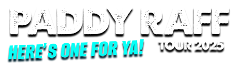 Tour 2025 - Paddy Raff Comedy